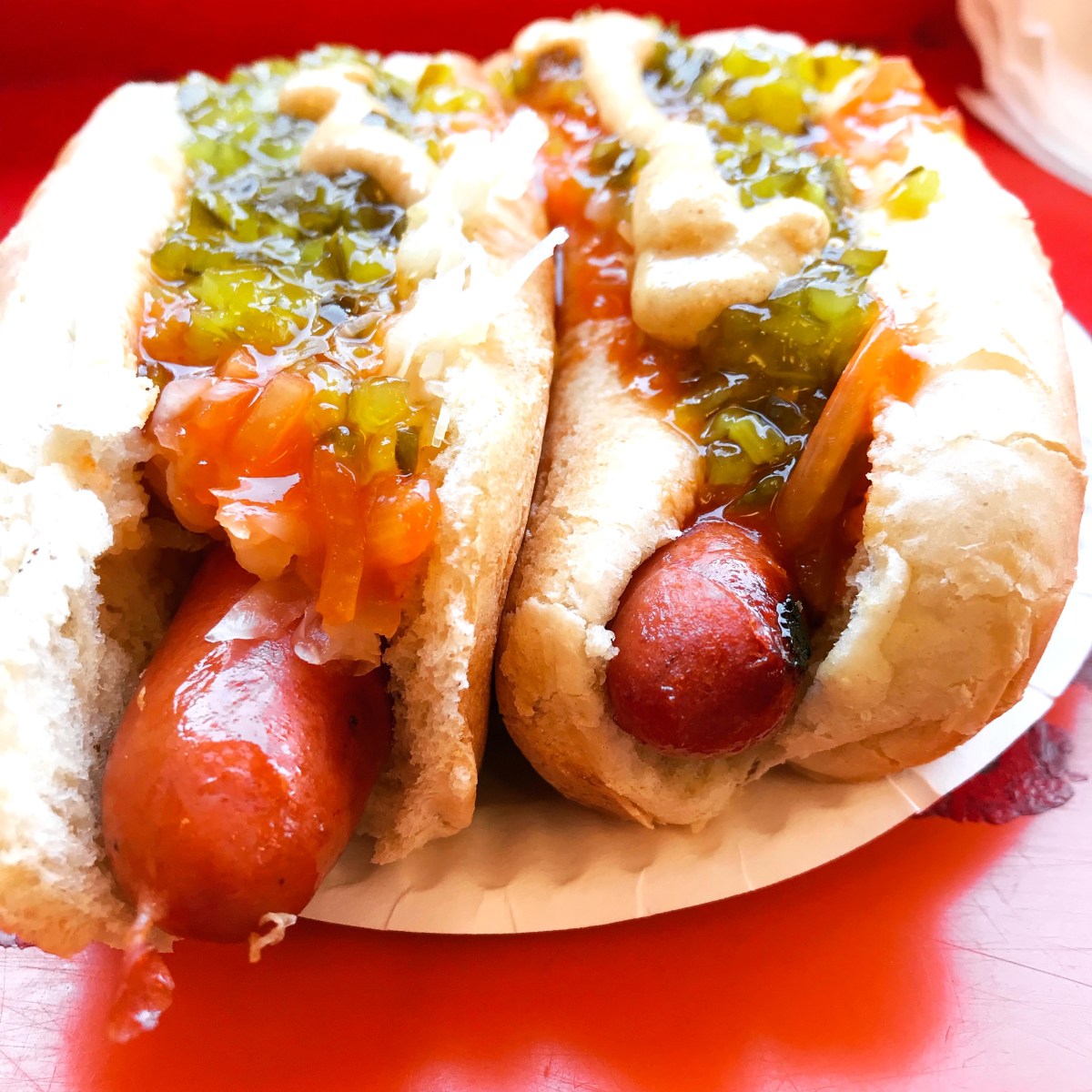 I Taste New York’s Iconic Hot Dog! Flipping Over Gray’s Papaya! – Bite ...