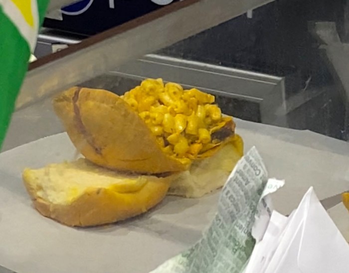 Macaroni ‘n’ Cheese With Oxtail Gravy – On A Bun! Here’s The Incredible ...