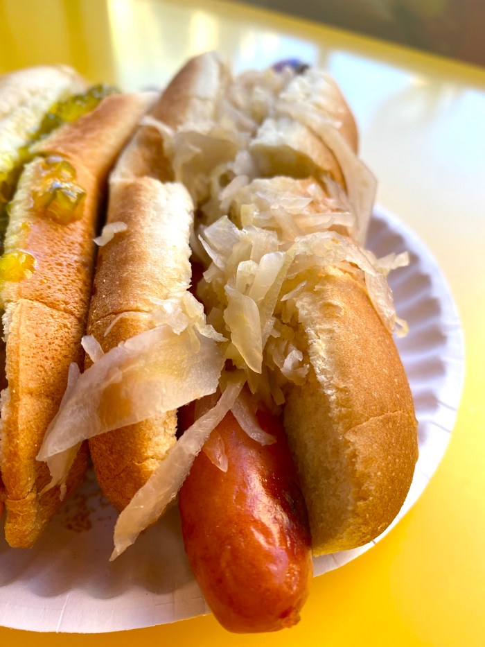 I Taste New York’s Iconic Hot Dog! Flipping Over Gray’s Papaya! – Bite ...